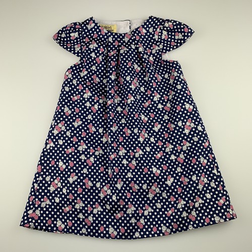 Girls size 2, Matilda's Wardrobe, cotton lined navy floral party dress ...