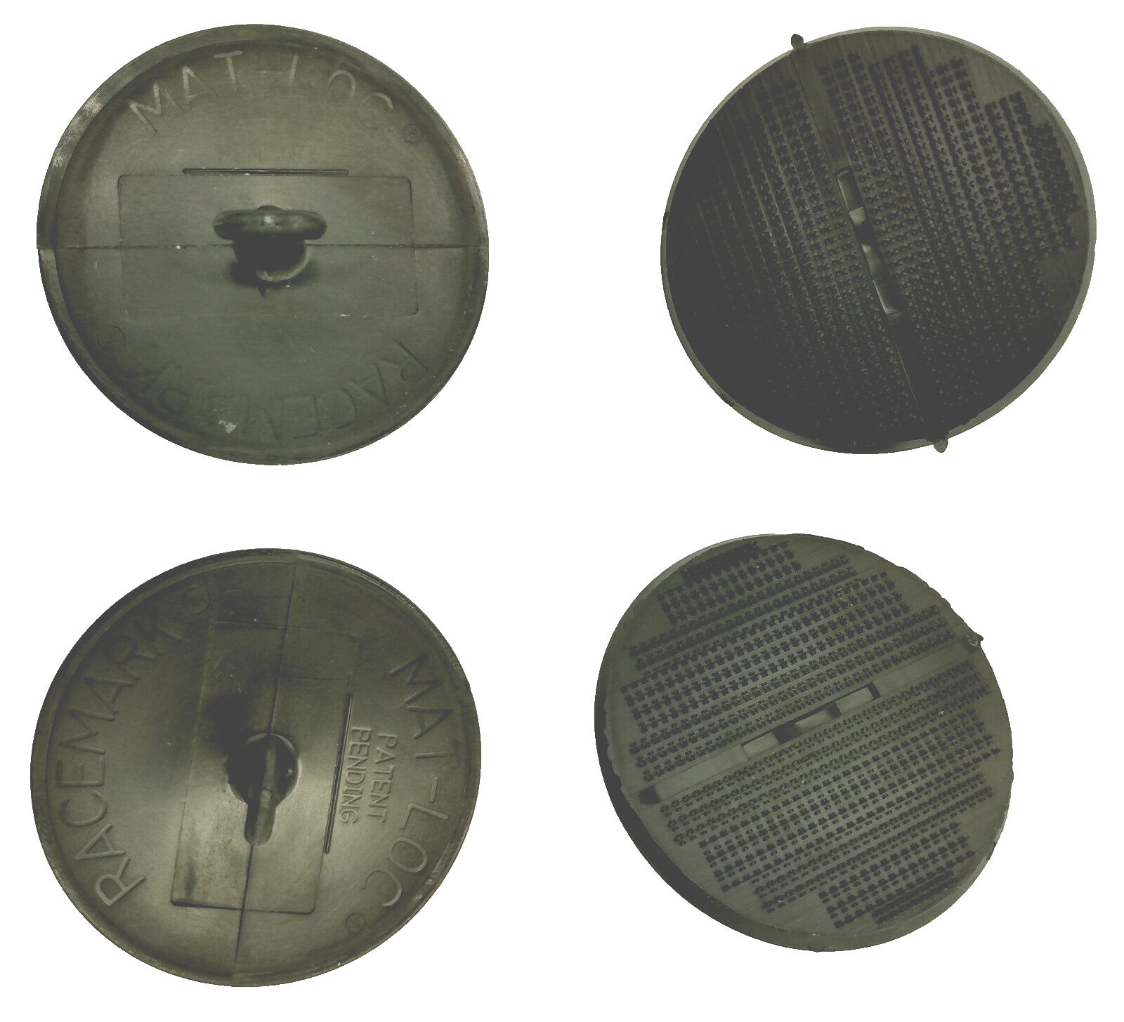 E46 Carpet Fasteners SET OF 4 MINI Racemark Floor Mat Mat-Loc Clips ...