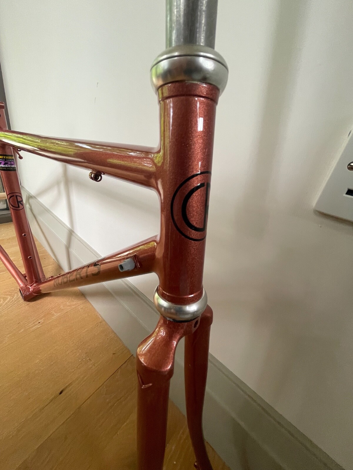 Chas Roberts steel Bike frame, Reynolds 725, Audax frame | eBay UK