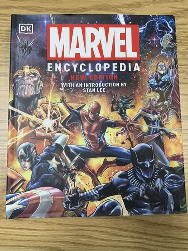 Marvel Encyclopedia New Edition 2019 Intro by Stan Lee (978-1-4654-7890 ...