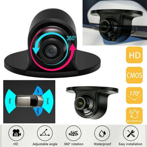 Panoramic View 360 Degree Car Front Side View Camera Waterproof ...