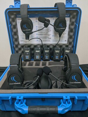 CoachComm Cobalt 5 Coach Headset System for Football Coaches | eBay