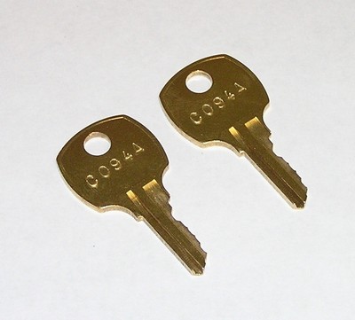 2 - C94A C094A AMI Rowe Jukebox Replacement Cabinet Keys fit CompX ...