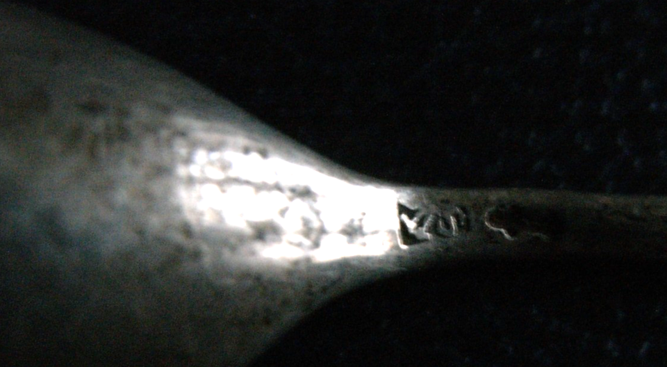 SET OF SIX CONTINENTAL SILVER SALT SPOONS FLORAL SHAPED HANDLES. | eBay UK