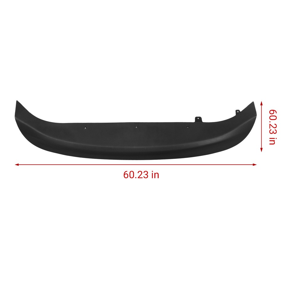 Rear Bumper Lower Valance Cover Plastic Textured For 2017-2018 Hyundai ...