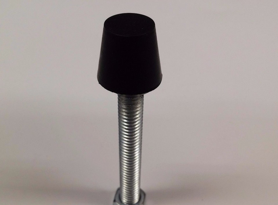 NEW DESTACO, 527208, 3/8-16 Flat Tip Spindle Clamp, Neoprene, Oil ...