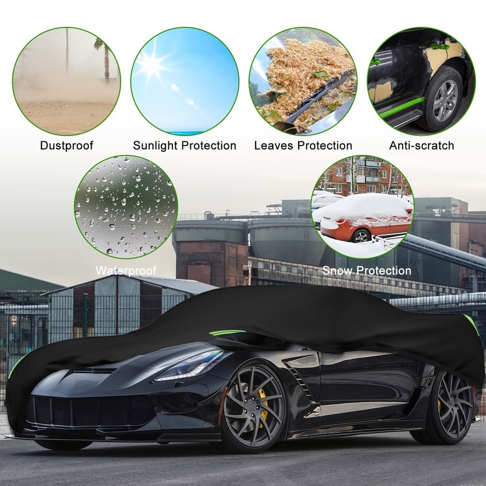 For Chevrolet Corvette C4 C3 C5 C6 C7 C8 Car Full Cover All Weather ...