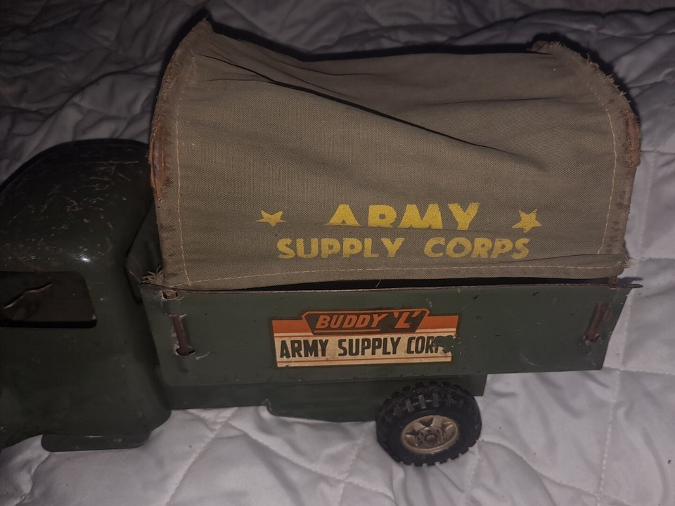 Buddy L Army Supply Corps 1950s GMC Military Truck Only | eBay