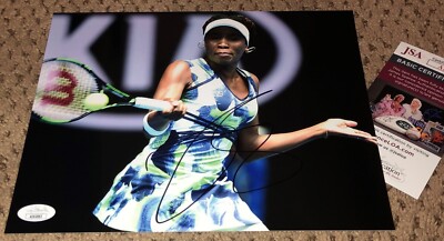 VENUS WILLIAMS SIGNED 8X10 PHOTO JSA AUTOGRAPH TENNIS AUTO PHOTOGRAPH ...