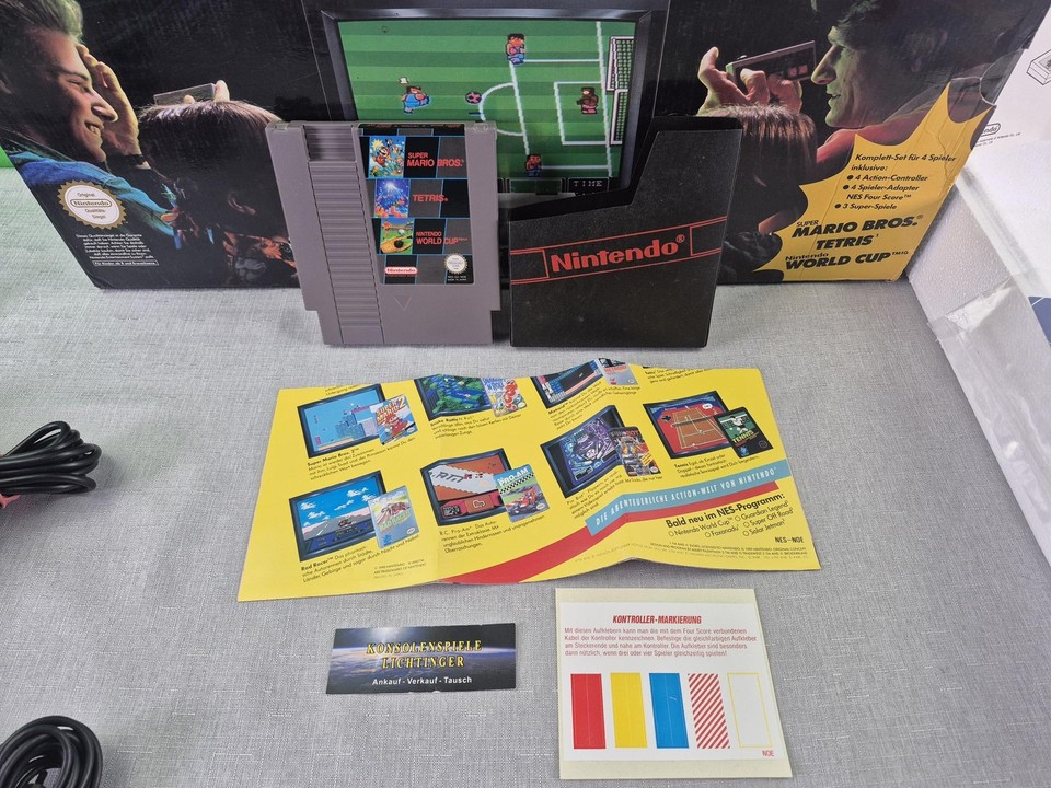 NES Nintendo Entertainment System Super Set European Version PAL + OVP ...