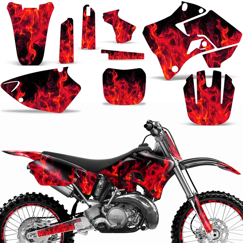 Yamaha Dirt Bikes Red