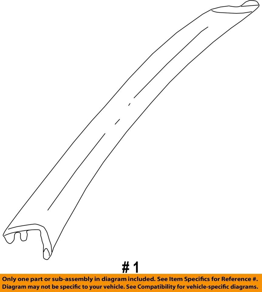 CHRYSLER OEM 03-05 PT Cruiser Interior Trim-Wndshld Plr Trim TF22MF1AE ...