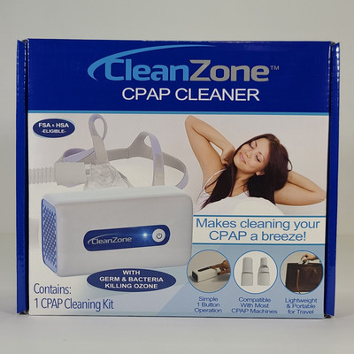Clean Zone CPAP Cleaner & Sanitizer Kit with Germ and Bacteria Killing ...