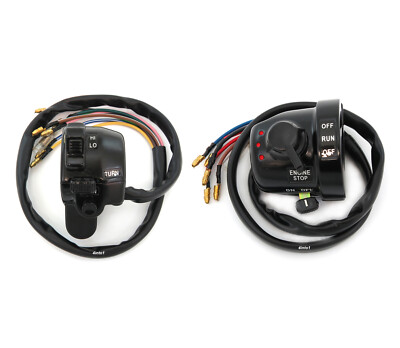Handlebar Switch Assemblies Left & Right Yamaha RD250 RD350 1973 1974 ...