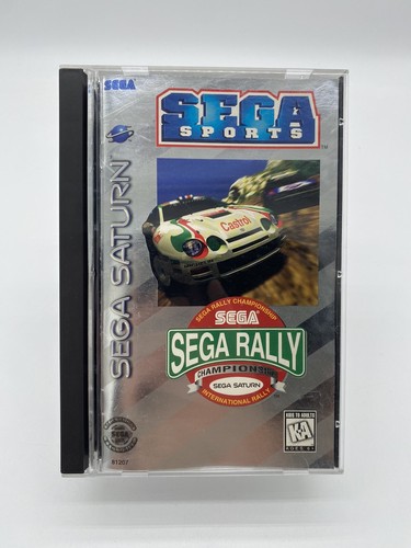 Sega Rally Championship (Sega Saturn, 1995) CIB, Tested, Good Cond ...