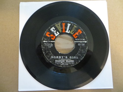 Marcie Blane – Bobby's Girl - 1962 - Seville Records 45-120 7" Single G ...