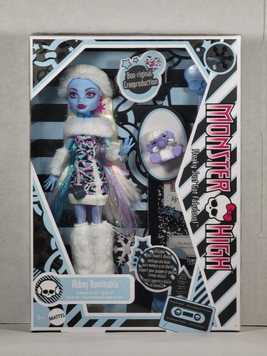 Monster High Abbey Bominable Boo-riginal Creeproduction NIB | eBay