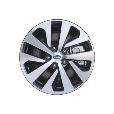 17" SUBARU OUTBACK WHEEL RIM FACTORY OEM 68880 2020-2024 MACHINED GREY ...