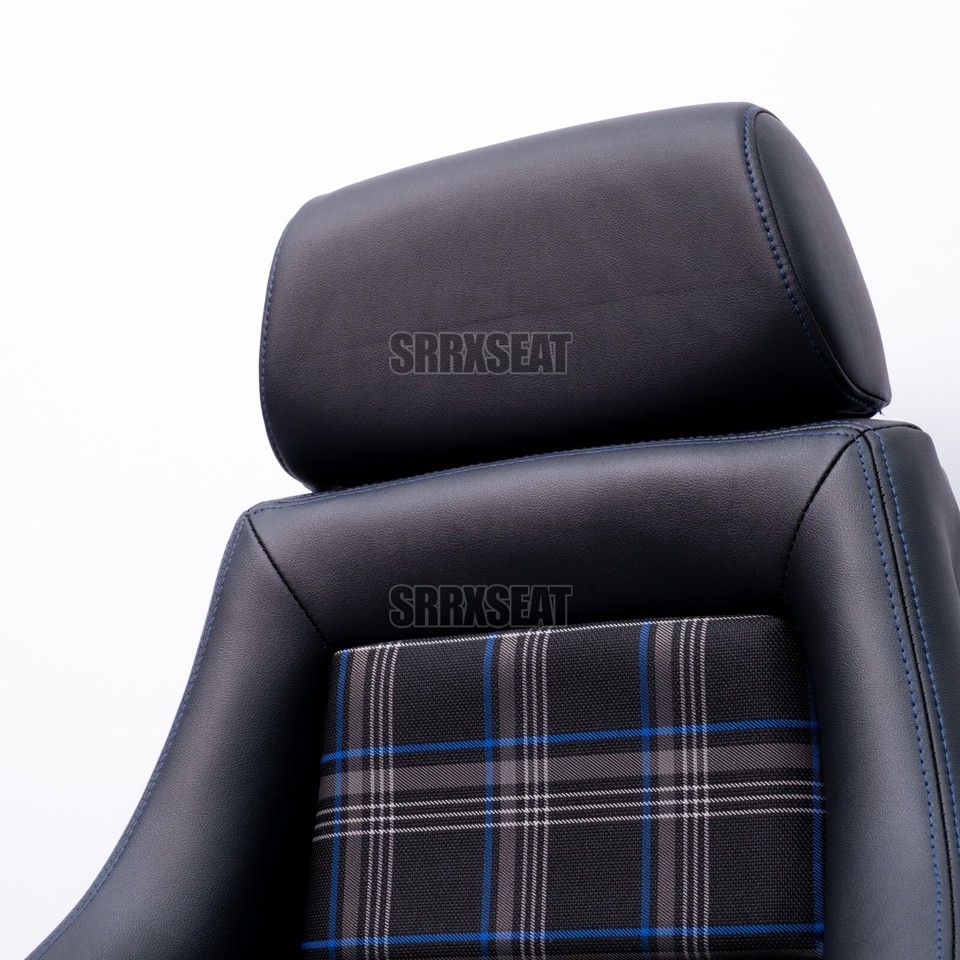 【TH BASED CUSTOMS MAY APPLY】AUTHENTIC RECARO LSB VW GTI BLUE TARTAN | eBay