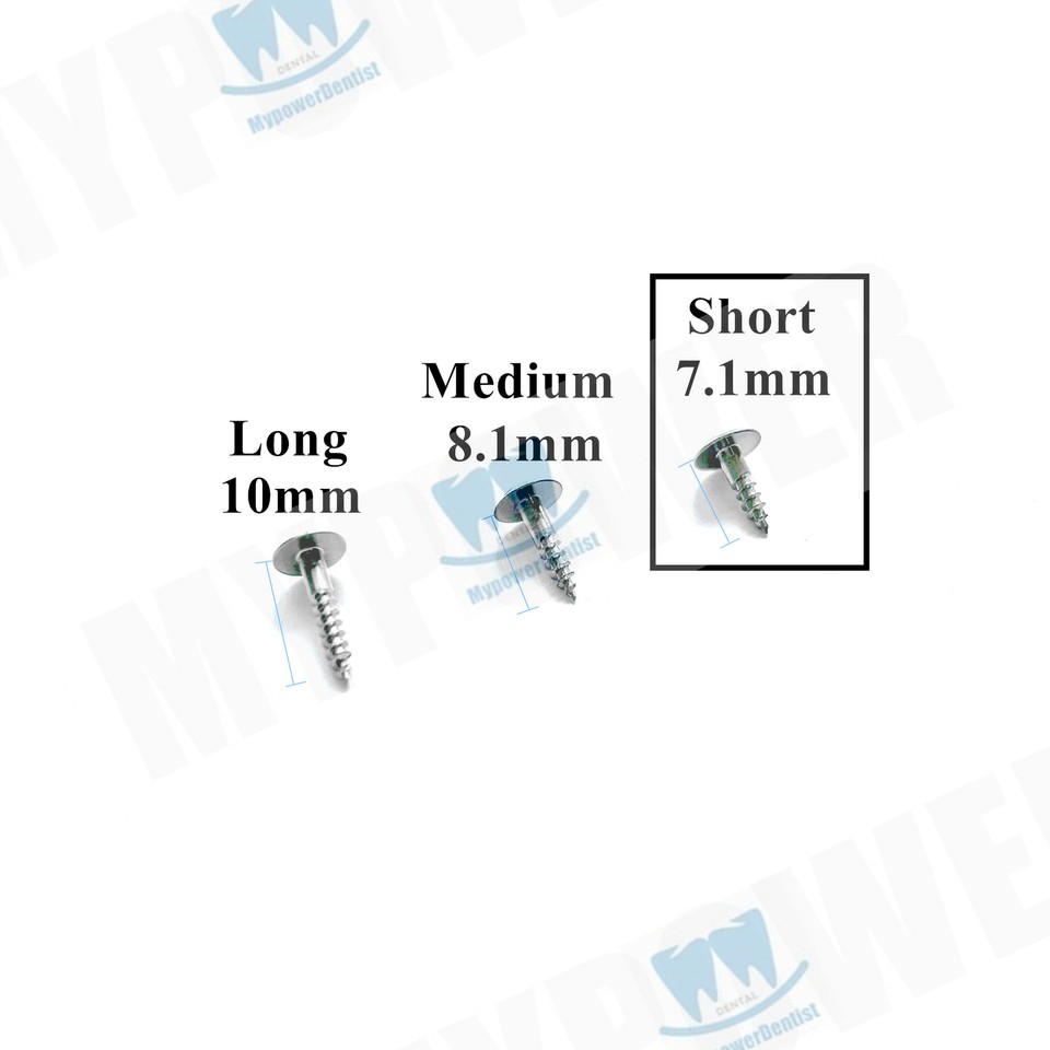 Dental GBR Membrane Tacks/guided Tent Screw Long/Short/Screw Wrench | eBay