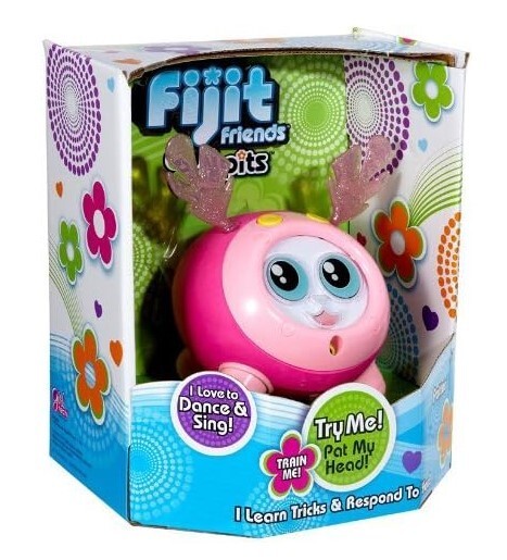 NEW IN BOX - MATTEL FIJIT FRIENDS - YIPPITS – ELECTRONIC DOG PET – PINK ...