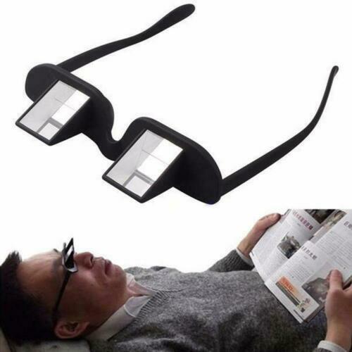Lazy Readers Prism Glasses Bed Prism Spectacles Horizontal Eyeglasses ...