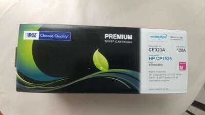 MSE Toner Cartridge - CE323A magenta - HP Printer CP1525- NEW SEALED ...