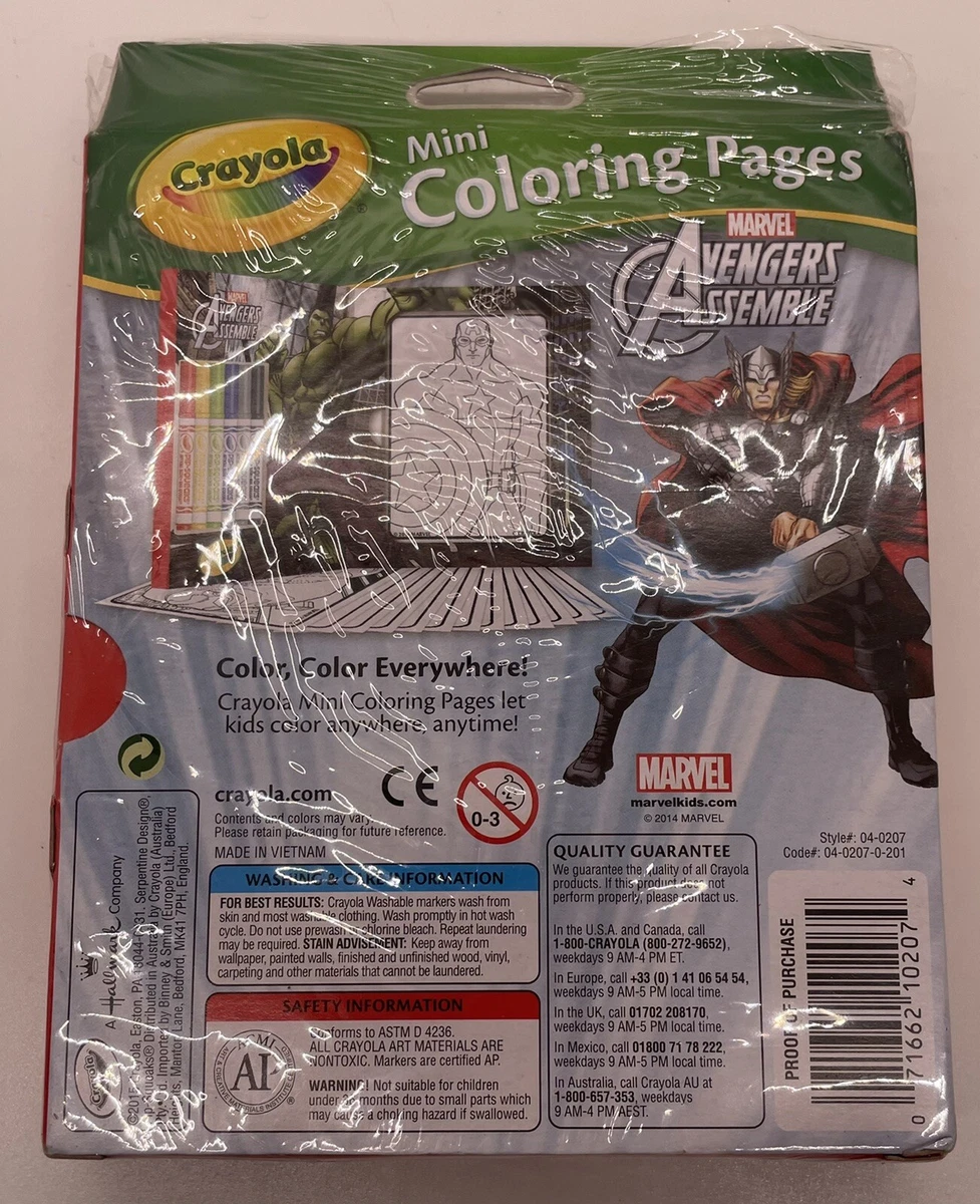 Mini Marvel Coloring