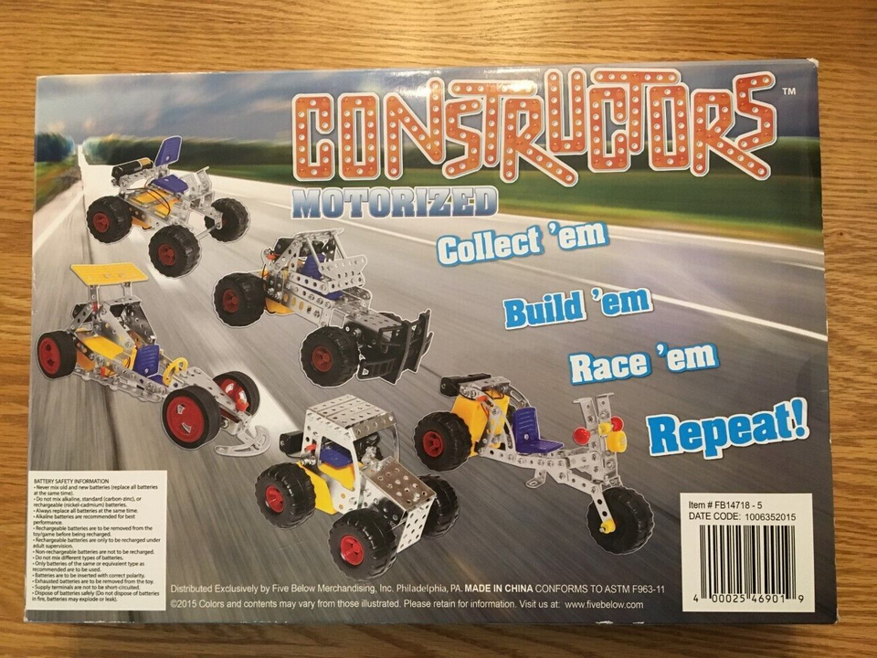 NEW Constructors Motorized Construction Kit- BRAND NEW -Dune Buggy | eBay