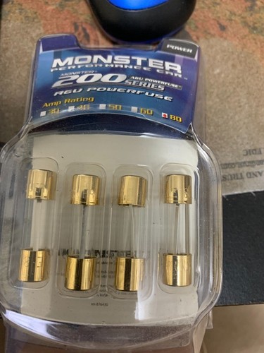Monster Performance Car - Monster 200 Series 4 Fuses NEW IN BOX DAMAGED ...