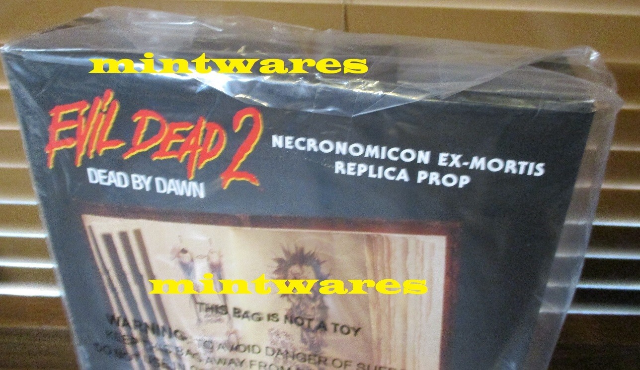 Evil Dead 2 Book of The Dead Necronomicon Replica 36 Weathered Latex ...