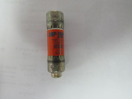 AMP-TRAP 2000 TIME DELAY ATDR2 2 A 600V AC | eBay