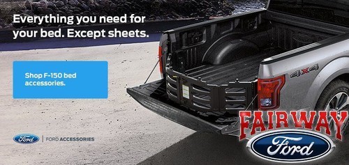 15 thru 20 Ford F-150 F150 OEM Genuine Ford Black Stowable Bed Extender ...