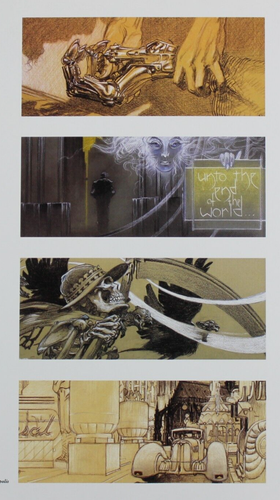 2001 MICHAEL KALUTA Poster 30 x 23 cm. (11.75" x 9.15") "Metropolis ...