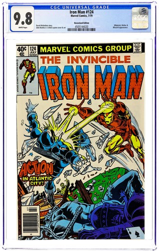 Iron Man #124N CGC 9.8 Newsstand 1979 4505144020 | eBay