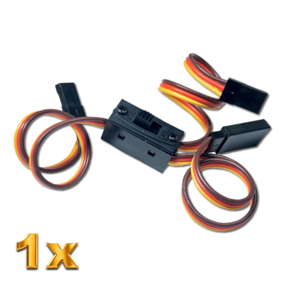 On Off Power Switch Cable Power Switch JR Graupner Futaba 3x BEC Plug ...
