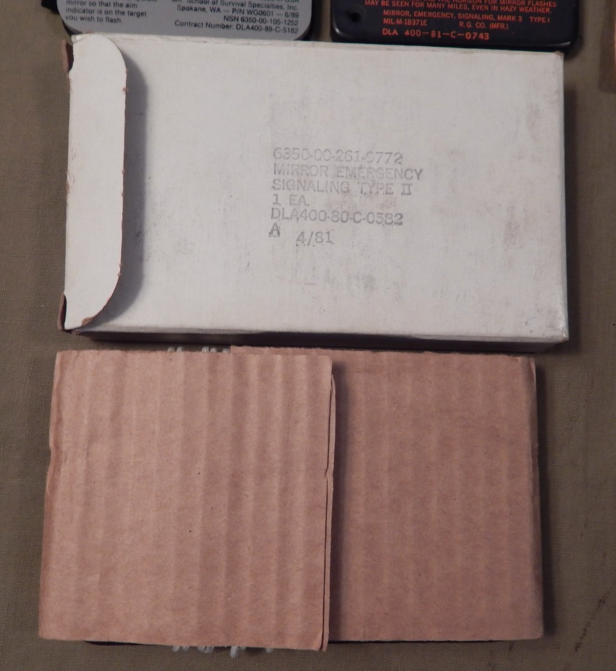 Post Vietnam War, U.S.N., U.S. Army, U.S.A.F., Survival Kit Signal ...