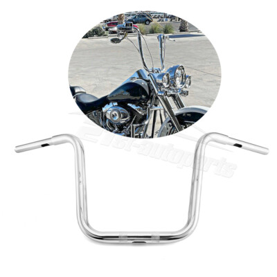 14" Ape Curved Bar Handlebar For Harleya Softail Breakout Fat Bob FXDR ...
