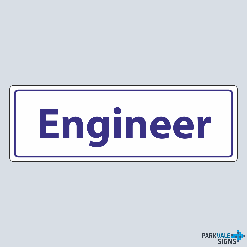 Engineer Door Sign | eBay UK
