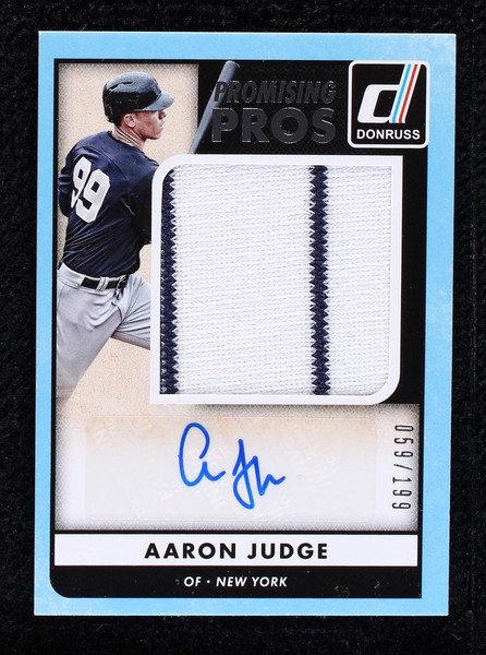 2016 Panini Donruss - Promising Pros Materials Signatures #PPMS-AJ ...