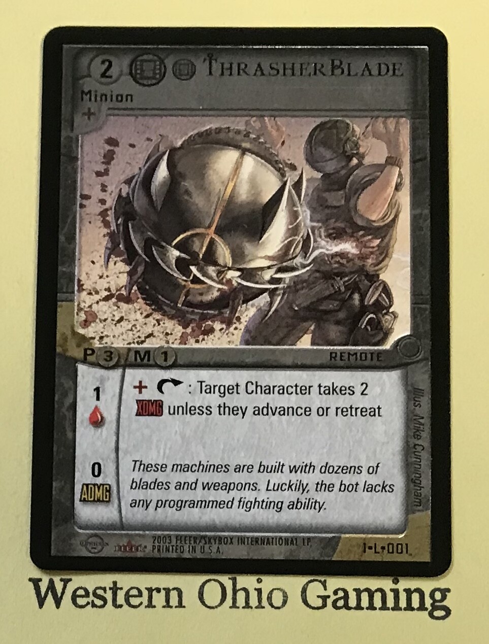 Ophidian 2350 CCG Thrasher Blade #001 FOIL Promo Card TCG | eBay
