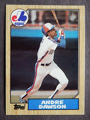 Andre Dawson #345 Topps 1987 Baseball Card (Montreal Expos) *VG | eBay