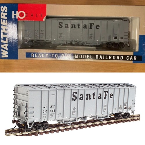 Walthers 932-3692 HO Scale 50' Airslide Covered Hopper ~ Santa Fe (ATSF ...