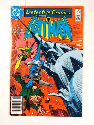 DETECTIVE COMICS w/BATMAN #558 DC Comics 1986 F/F+ Gene Colan-c/a ...