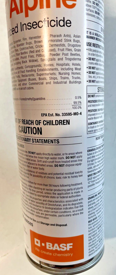 PT Alpine Pressurized Insecticide 14oz | eBay