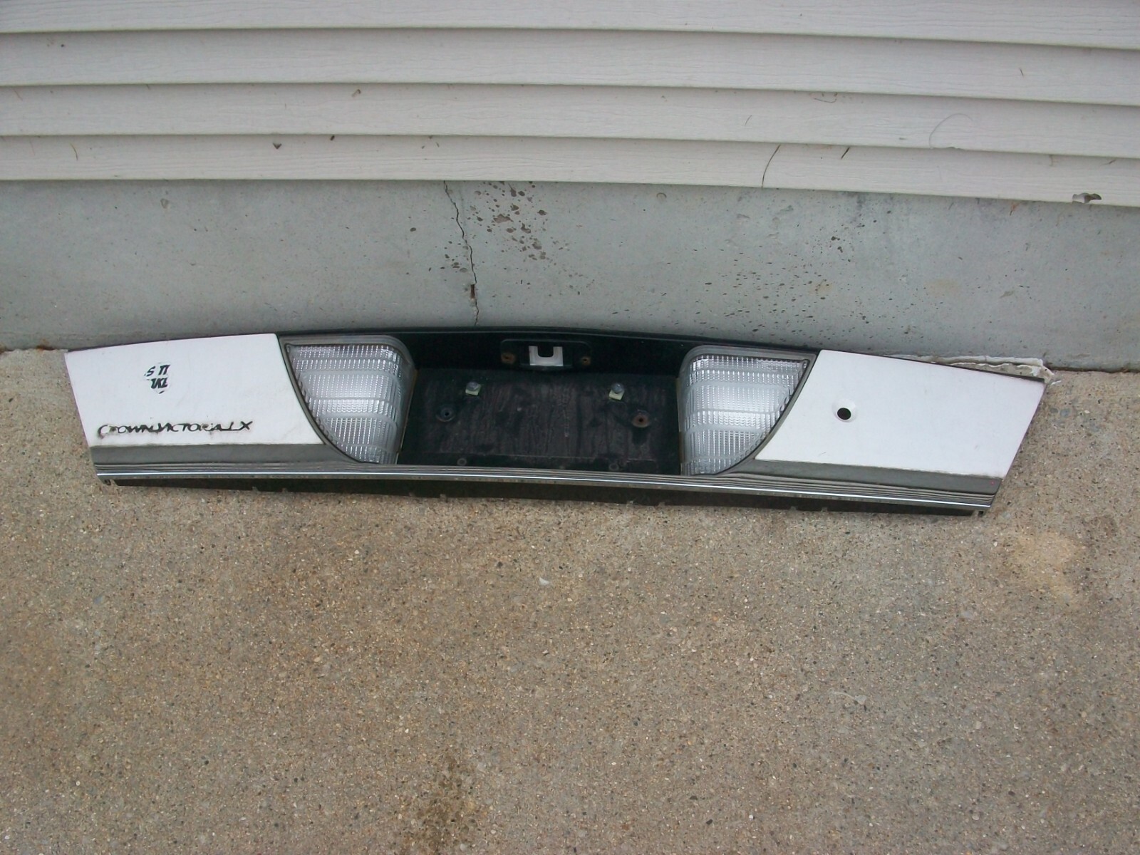 1998-2011 Ford Crown Victoria Trunk License Plate Panel | eBay