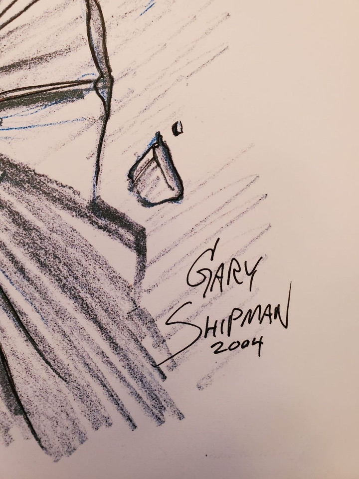 ORIGINAL ART/LITHOGRATH SUPERMAN BY GARY SHIPMAN 13" X 17" | eBay
