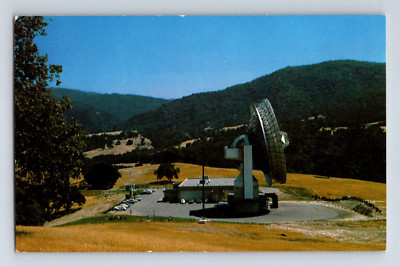 a12 Postcard Vintage Jamesburg Calif Earth Station 129a | eBay