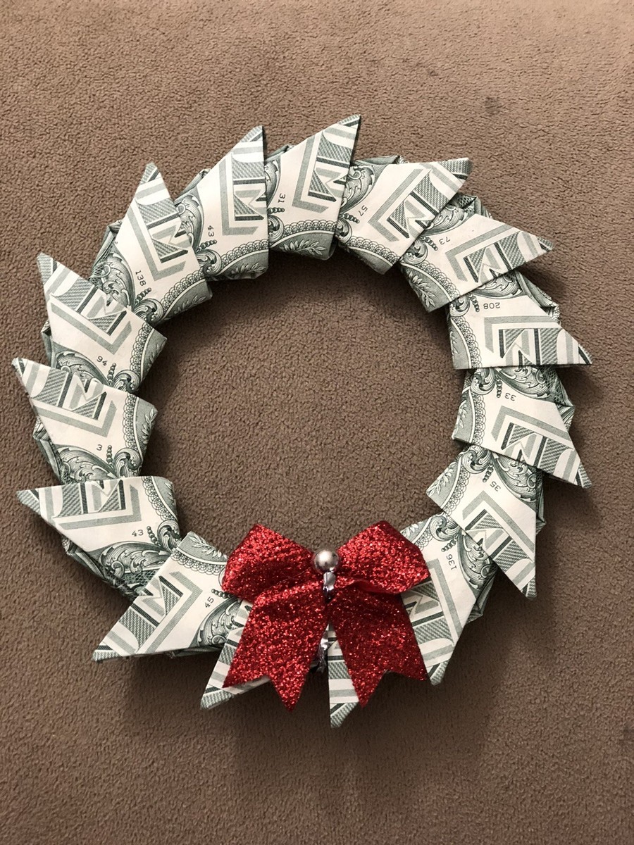 Christmas Money Tree Christmas Money Holiday Decor Christmas Wreaths