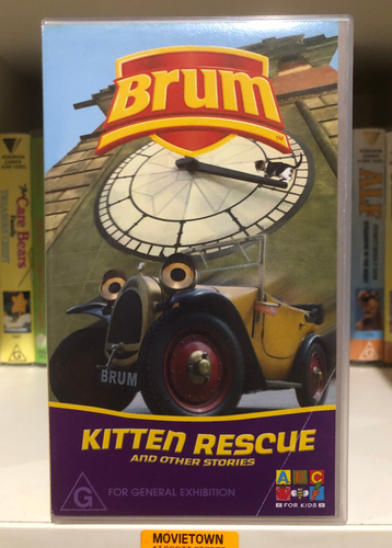 BRUM - KITTEN RESCUE and OTHER STORIES - VHS | eBay Australia